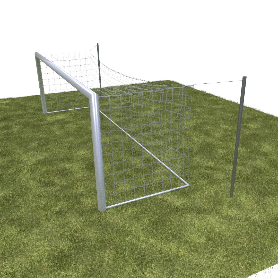 Soccer Goal 3D Model - TurboSquid 1294577