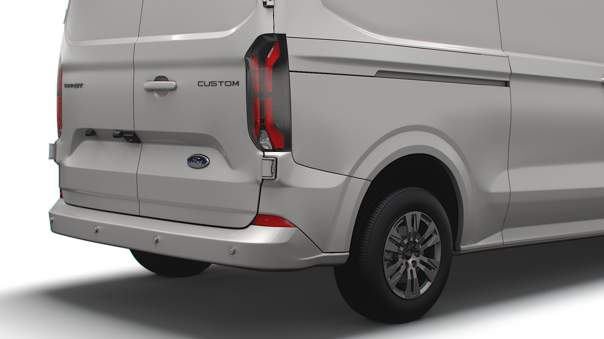 Ford Transit Custom Limited L2H2 2023 3D - TurboSquid 2077501