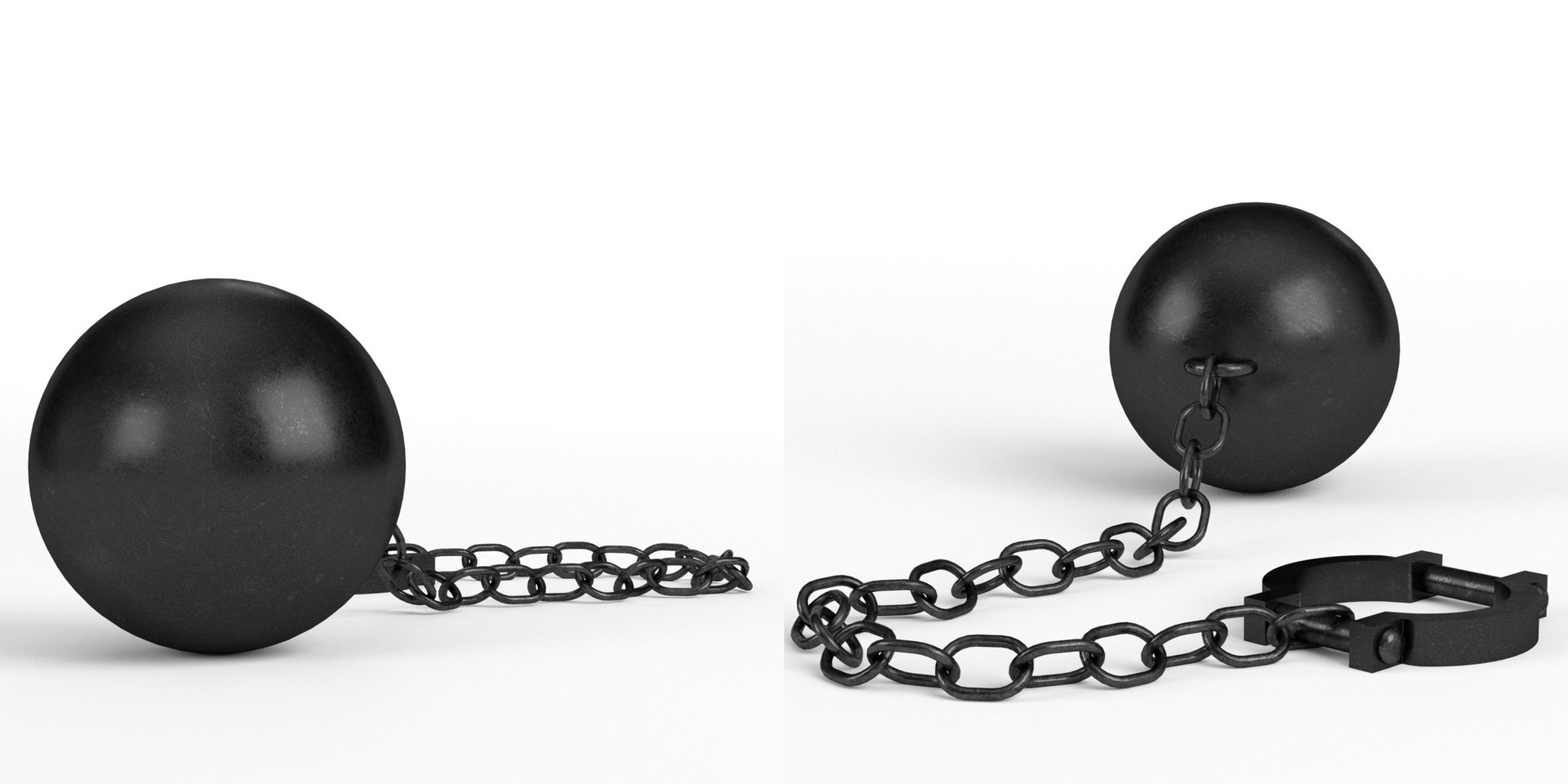 Ball Chain Shackle 3D Model - TurboSquid 1465300