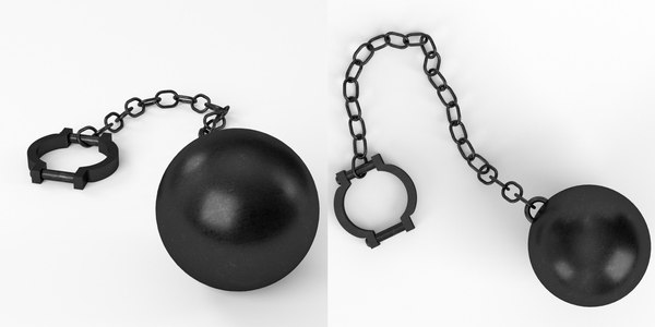 Ball chain shackle 3D model - TurboSquid 1465300