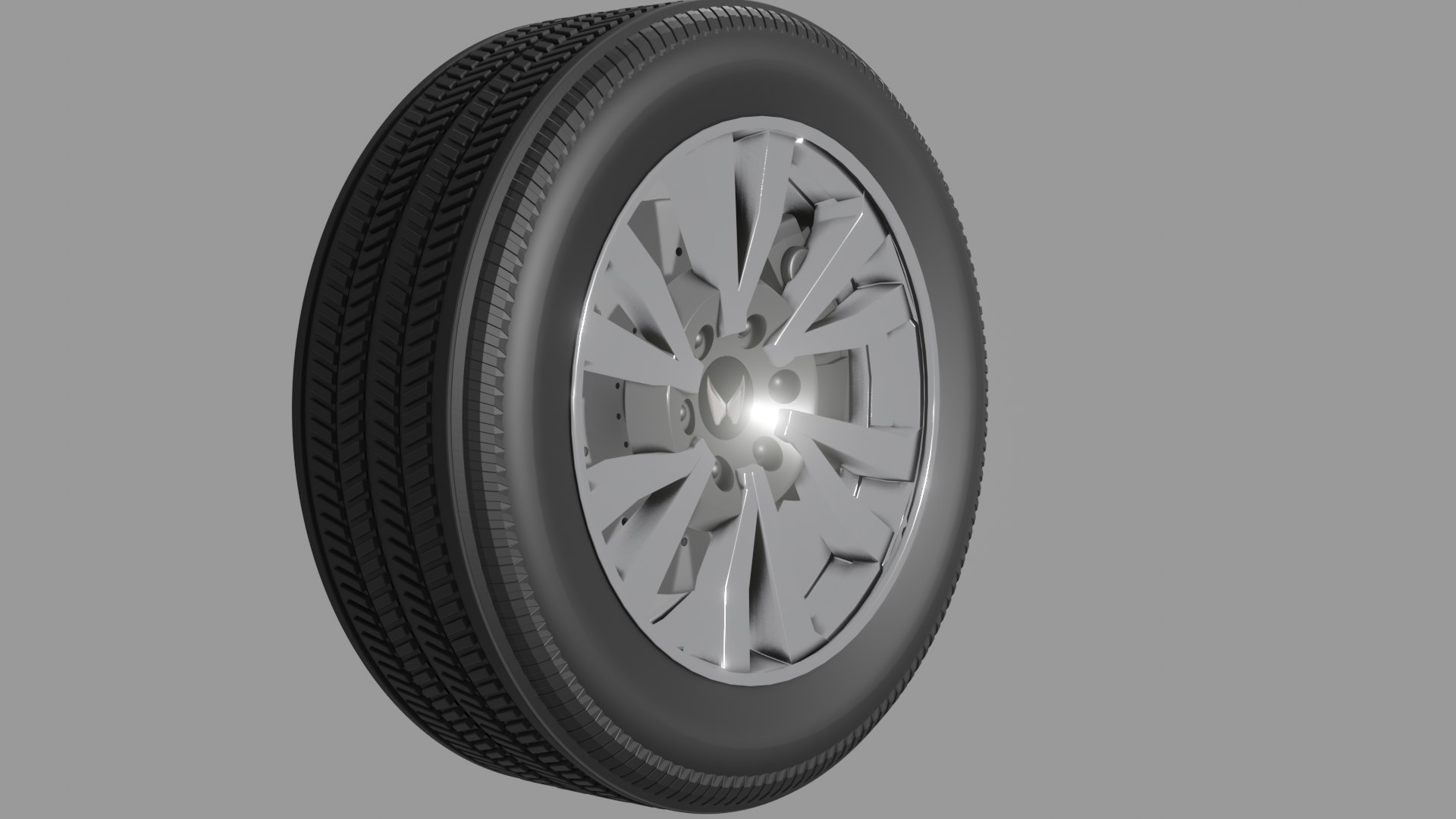 3D Scorpio N Alloy Wheel Model - TurboSquid 2238707