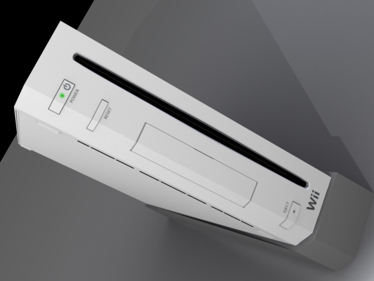 3d Nintendo Wii Model