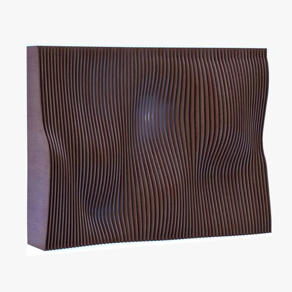 3D Wavy wall panel model - TurboSquid 1971095