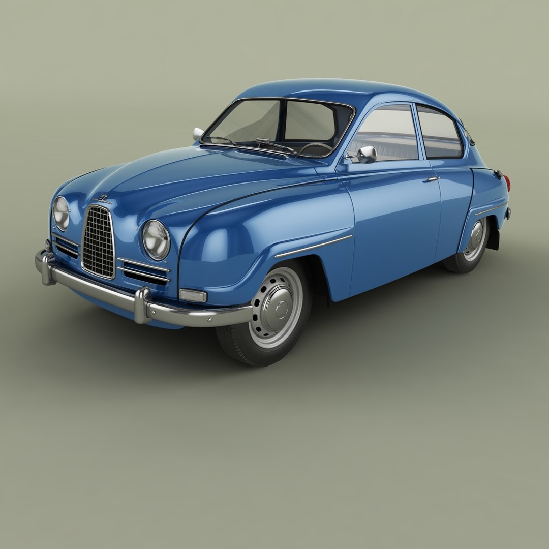 SAAB 96 3D Model - TurboSquid 1792222