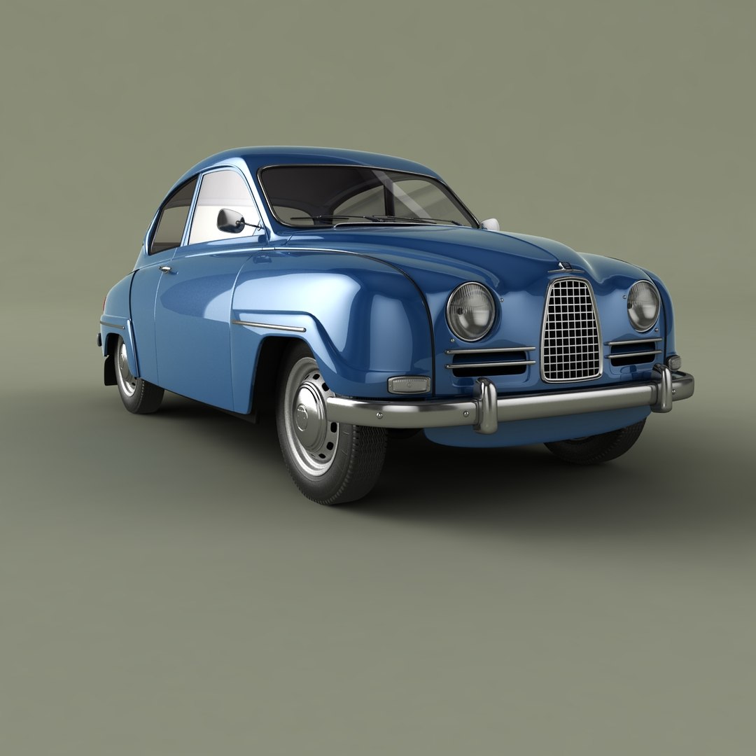 SAAB 96 3D Model - TurboSquid 1792222