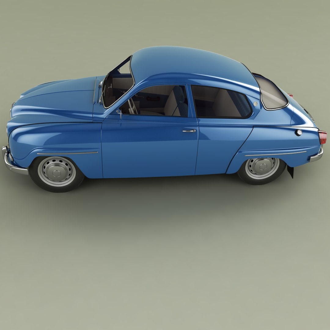 SAAB 96 3D Model - TurboSquid 1792222