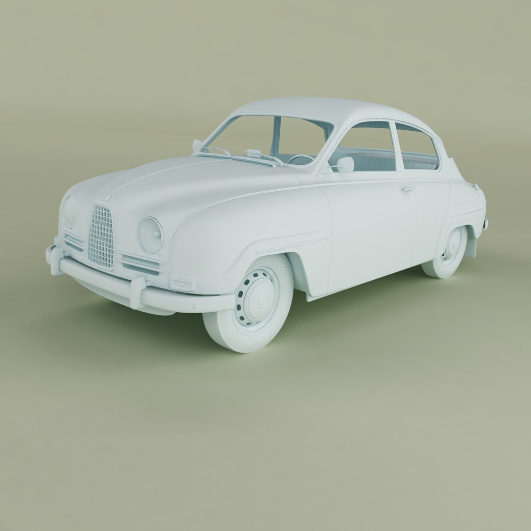 SAAB 96 3D Model - TurboSquid 1792222
