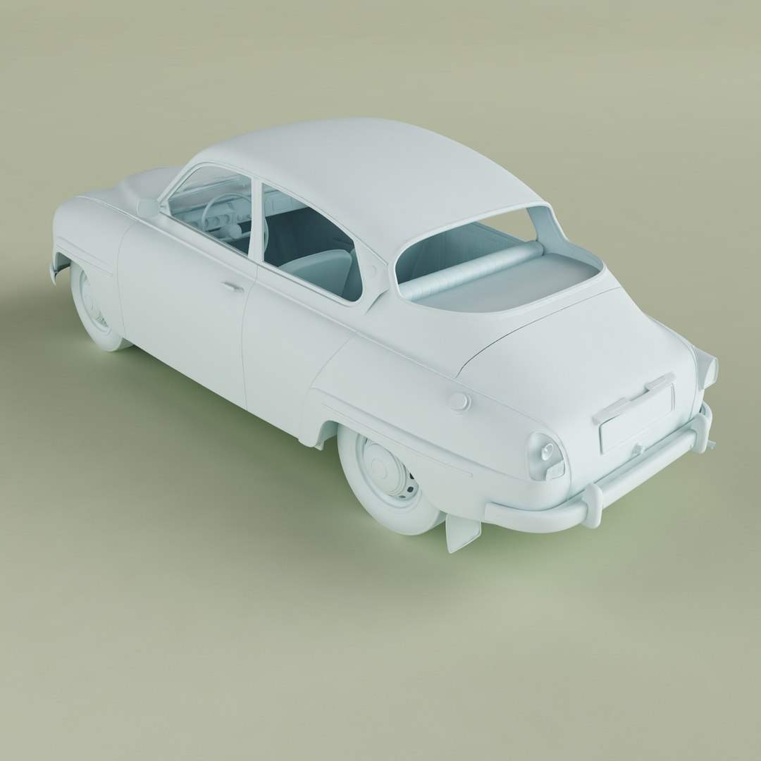 SAAB 96 3D Model - TurboSquid 1792222