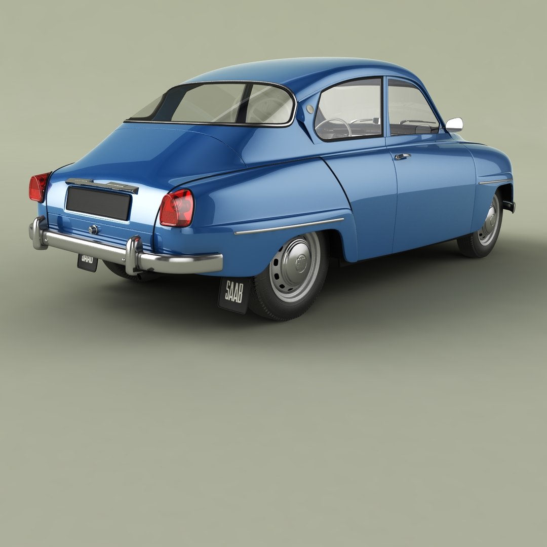 SAAB 96 3D Model - TurboSquid 1792222