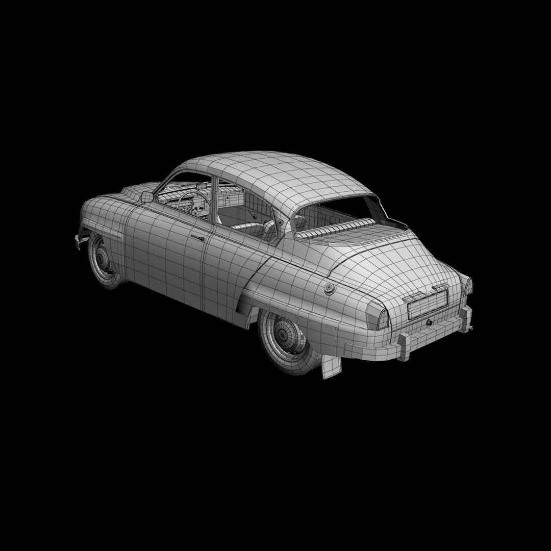 SAAB 96 3D Model - TurboSquid 1792222