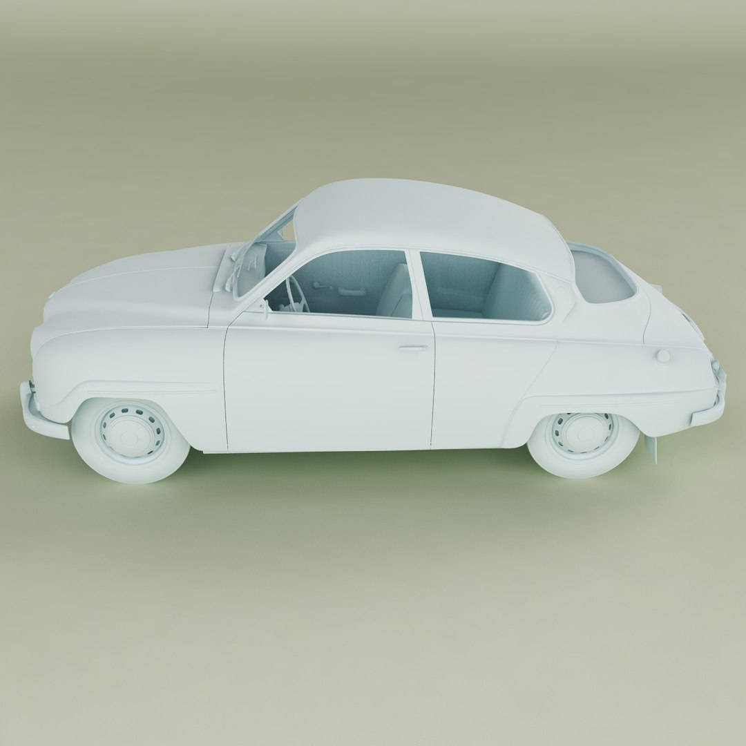 SAAB 96 3D Model - TurboSquid 1792222