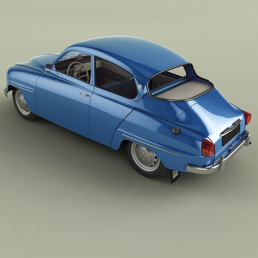 SAAB 96 3D Model - TurboSquid 1792222