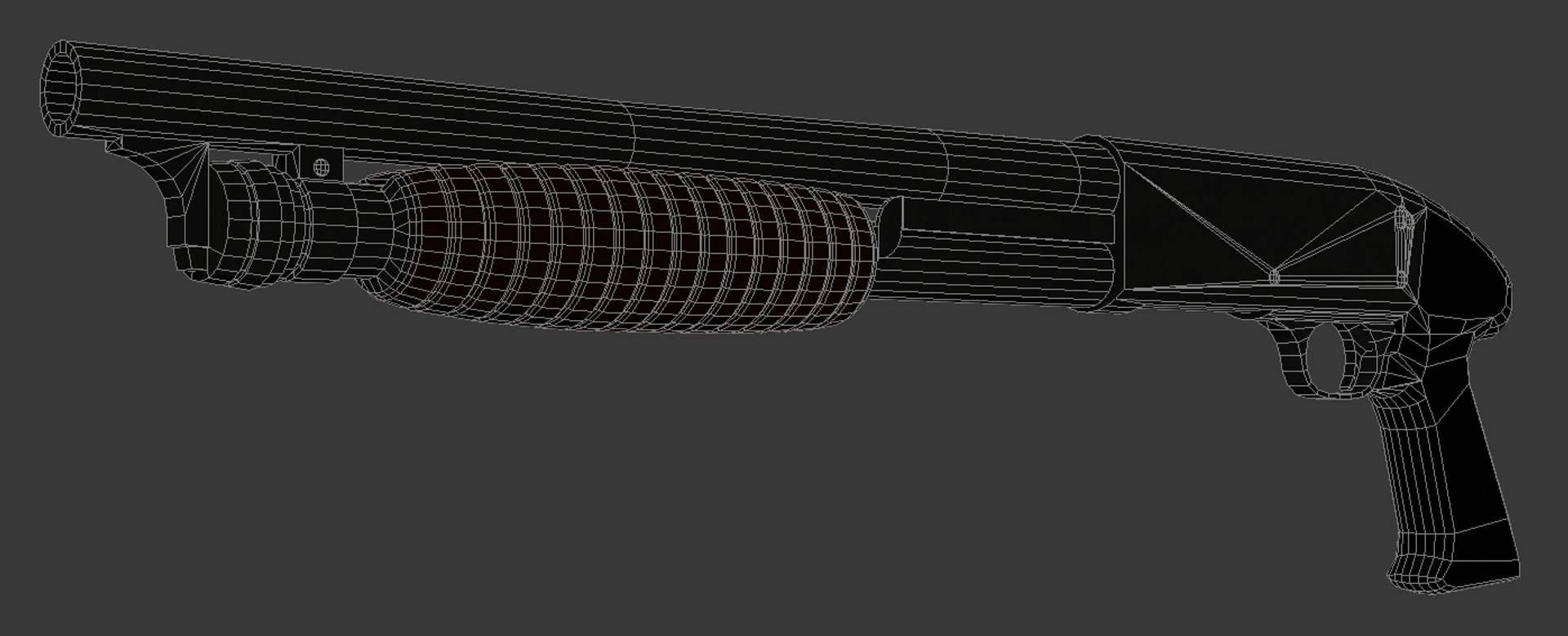 3D Model Ithaca M37 Stakeout - TurboSquid 1236330