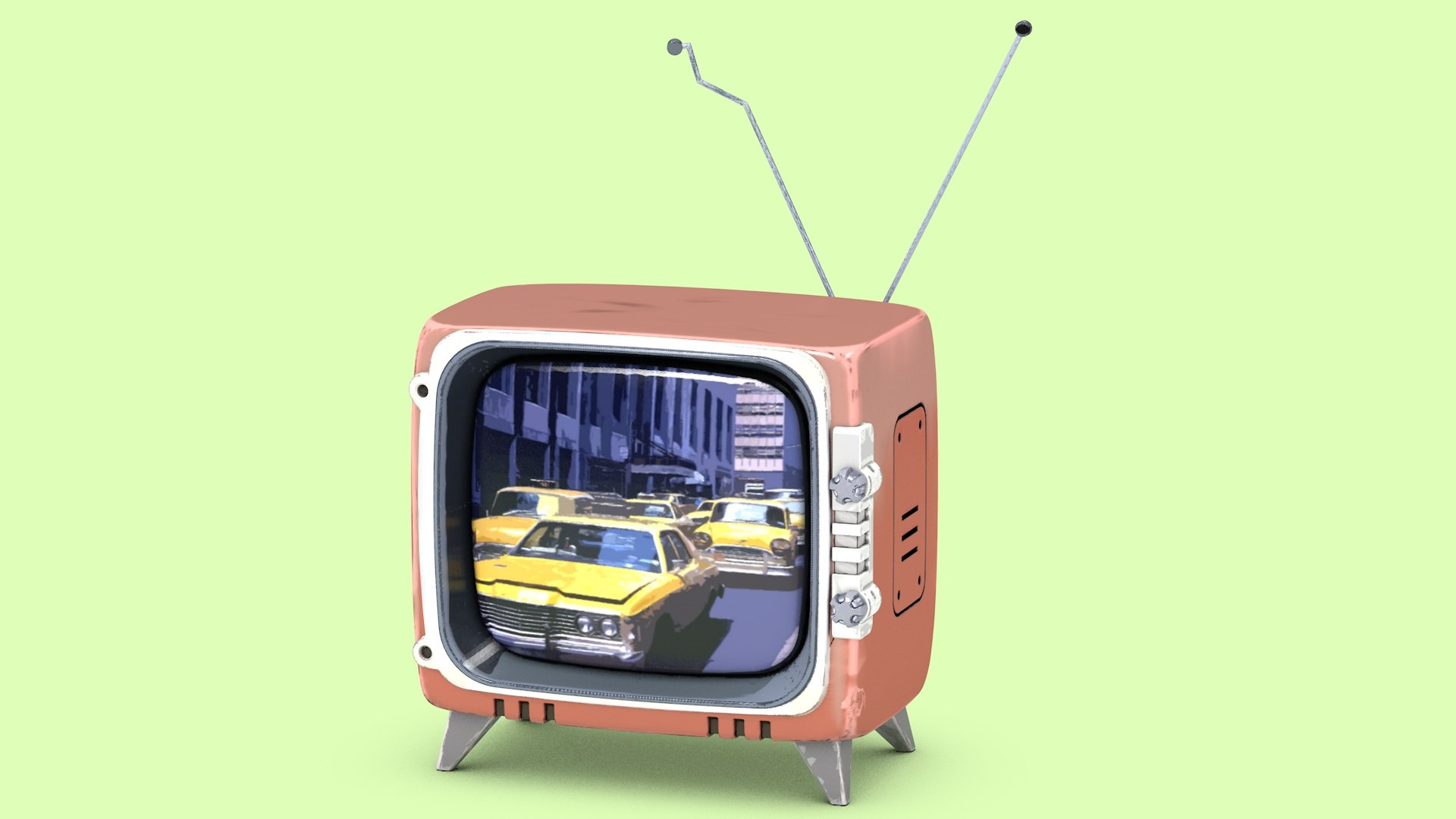 Television set 3D model - TurboSquid 2166207