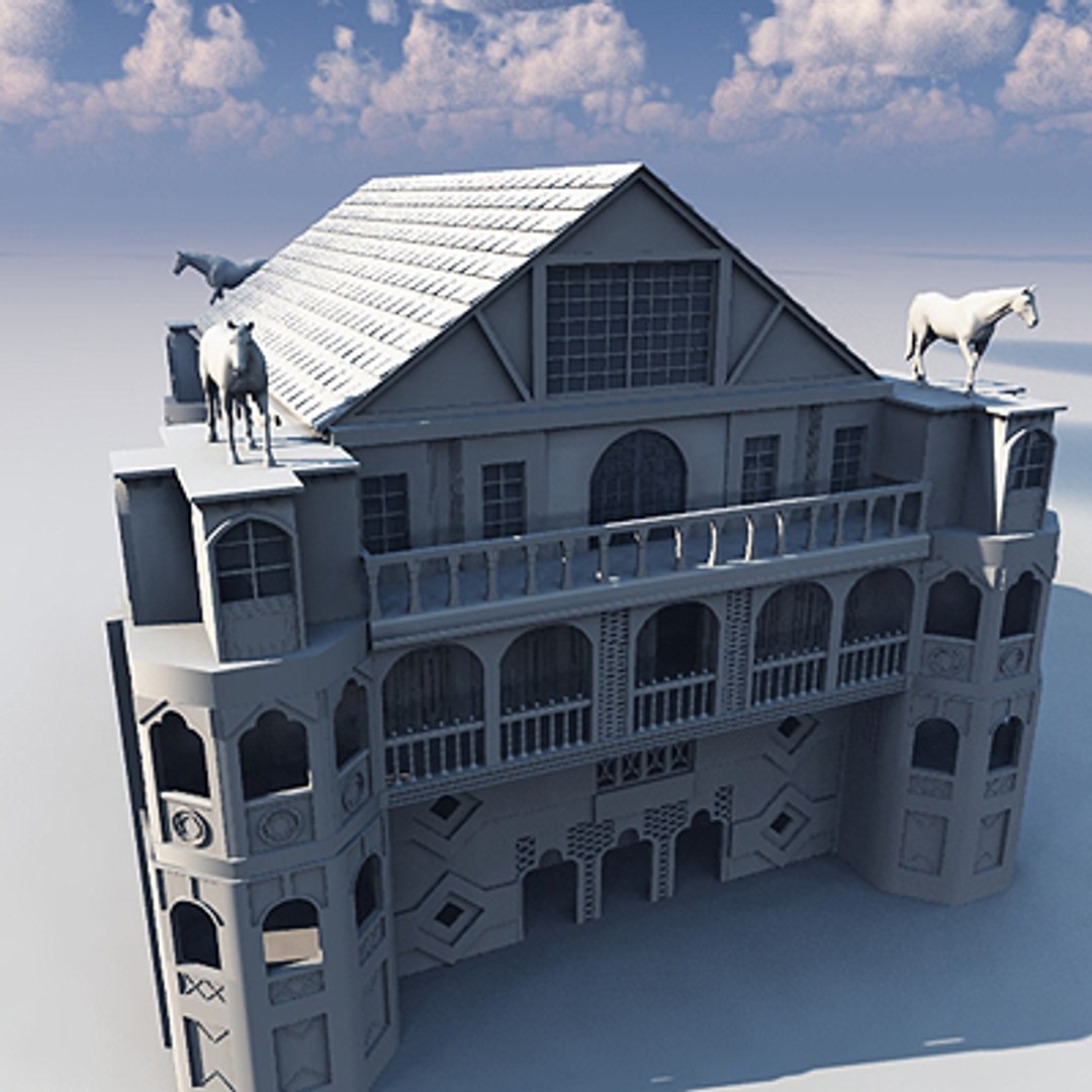 3d Fantasy House