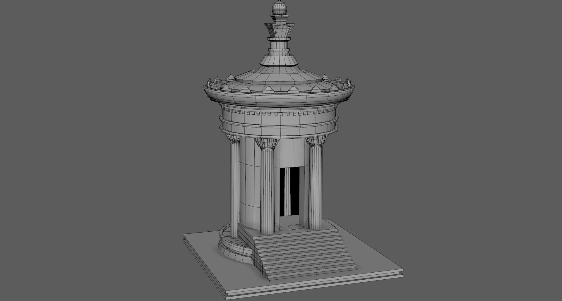Free Mini Ancient Temple 3D Model - TurboSquid 2232498