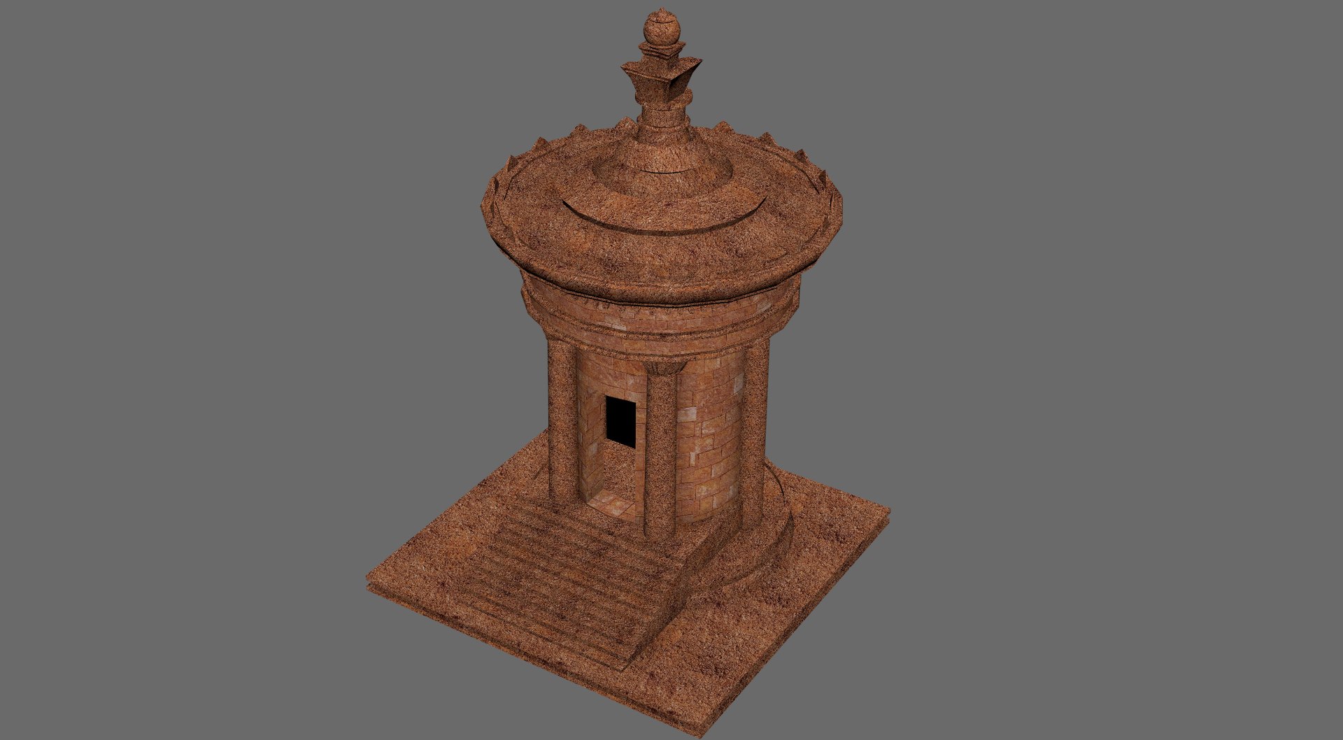 Free Mini Ancient Temple 3D Model - TurboSquid 2232498
