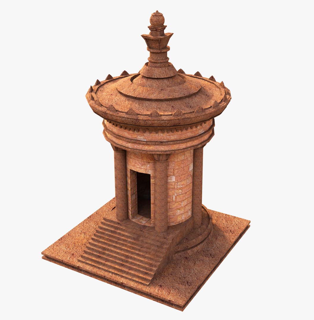 Free Mini Ancient Temple 3D Model - TurboSquid 2232498