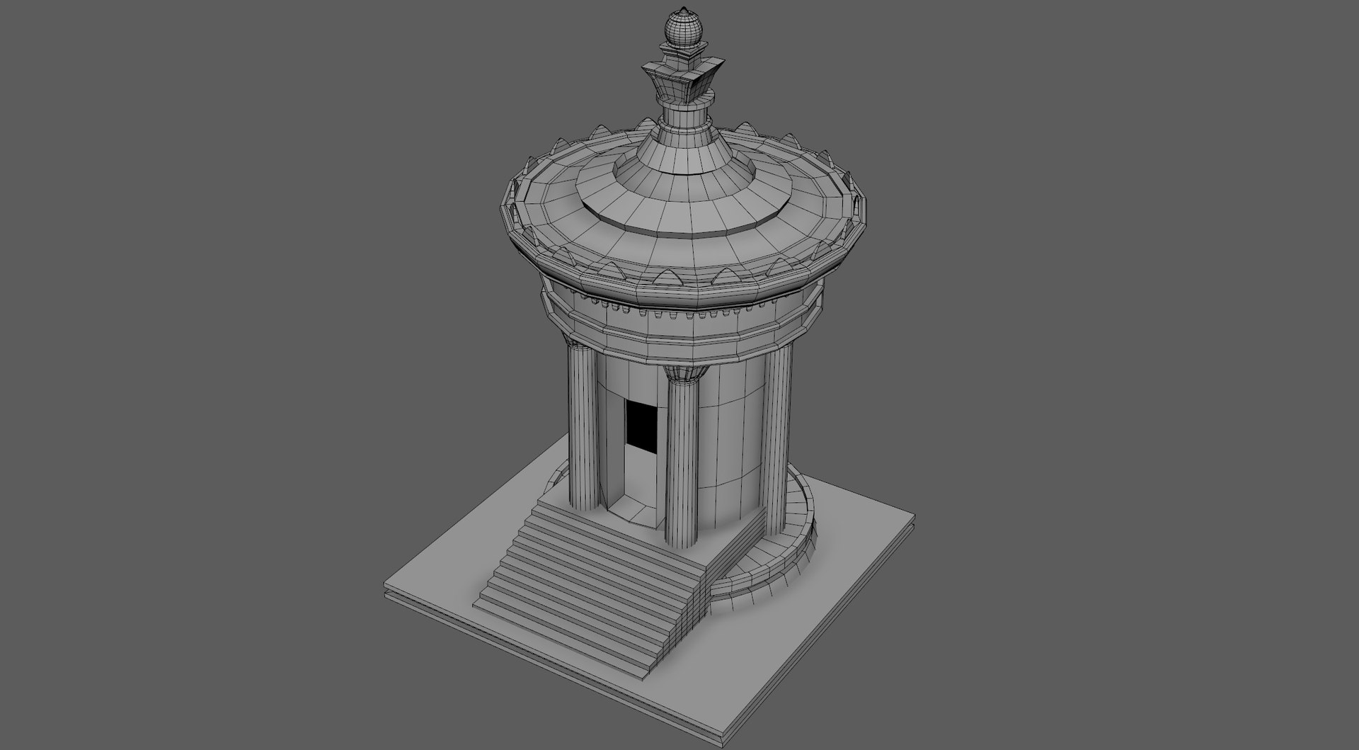 Free Mini Ancient Temple 3D Model - TurboSquid 2232498
