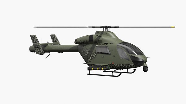 3D md 969 twin attack helicopter - TurboSquid 1623866