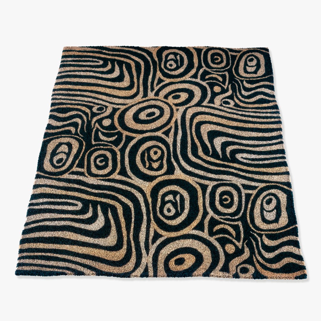 Momeni Rugs Abstract Nw72blk 3ds