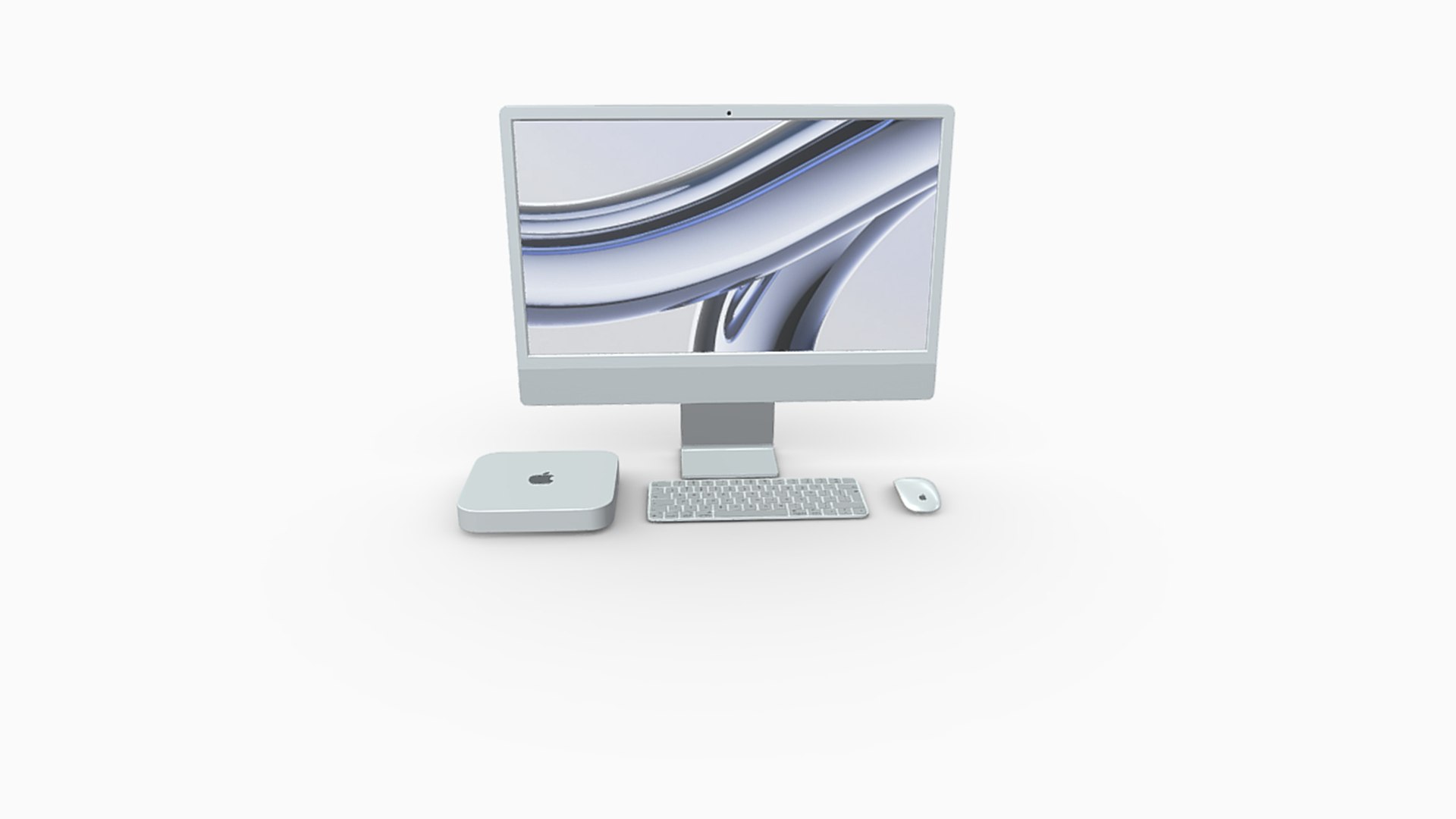 3D Apple IMac Desktop Computer Model - TurboSquid 2263025