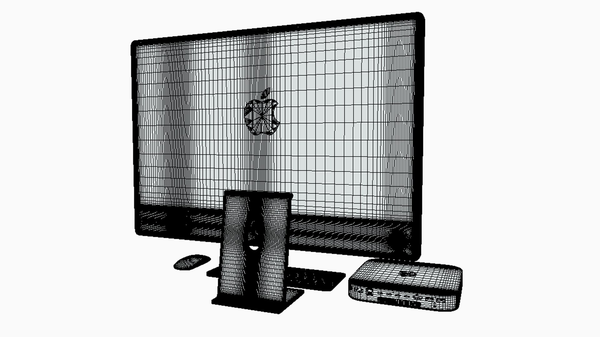 3D Apple IMac Desktop Computer Model - TurboSquid 2263025