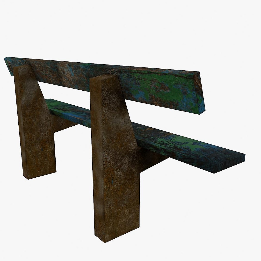 Bench 4 3d Model
