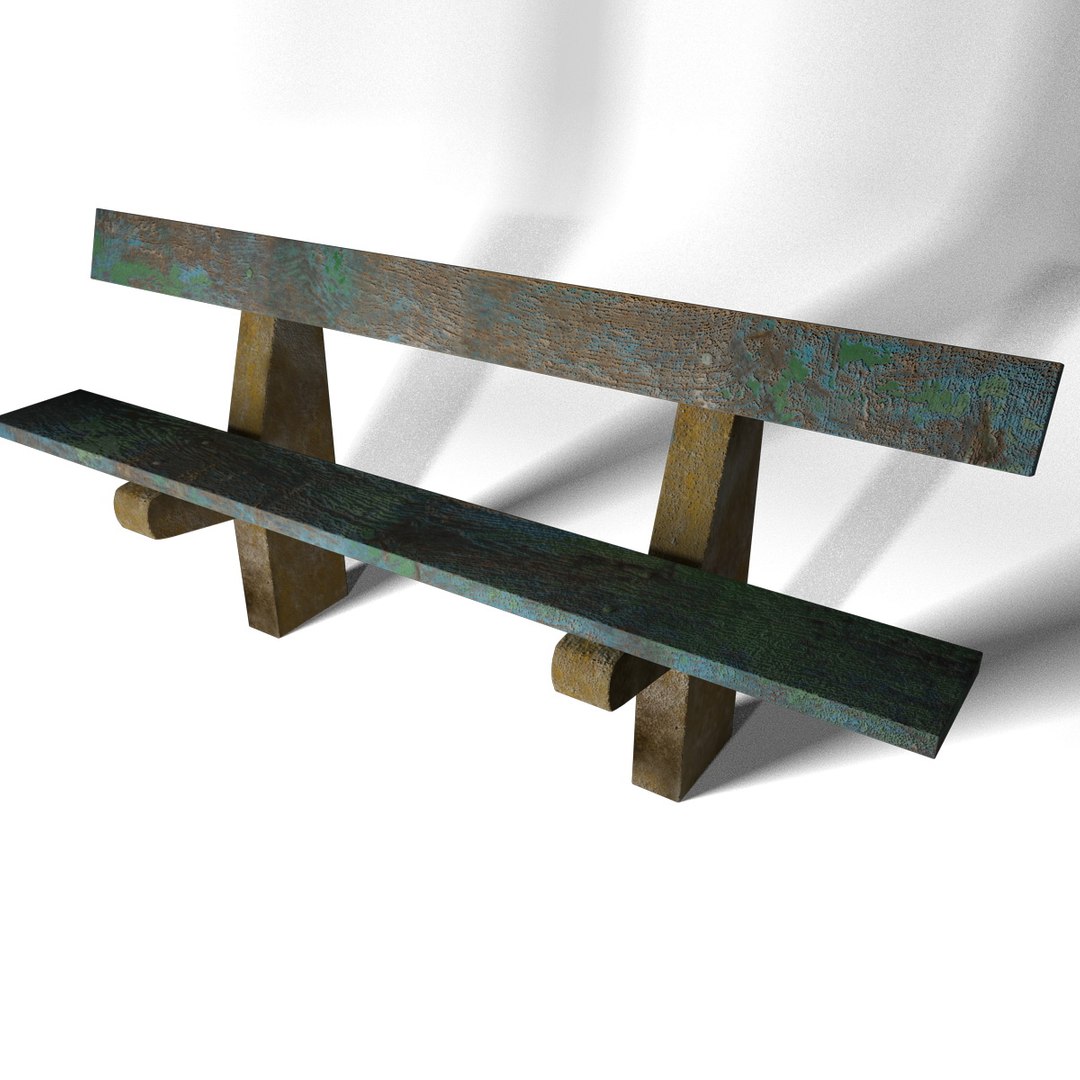 Bench 4 3d Model