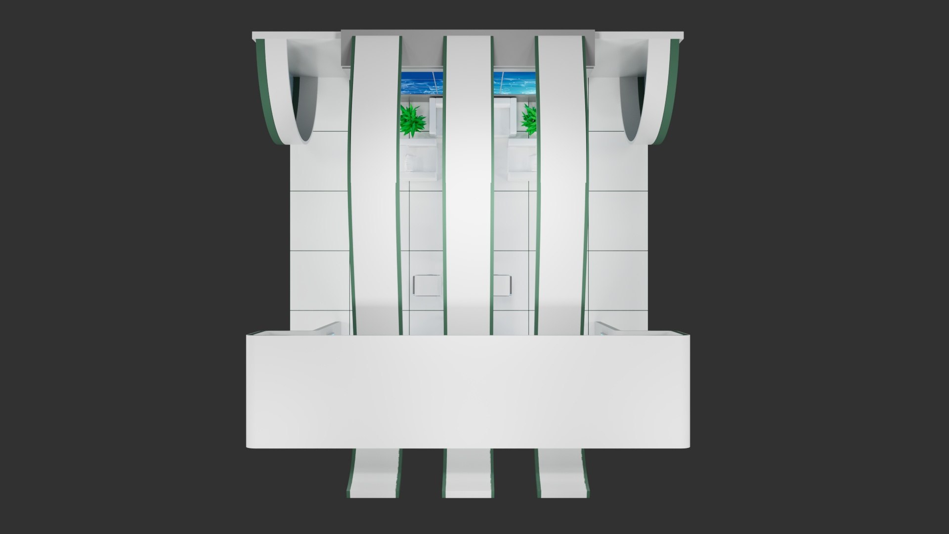 3D 6x6 Meter Exhibition Booth - TurboSquid 2261767
