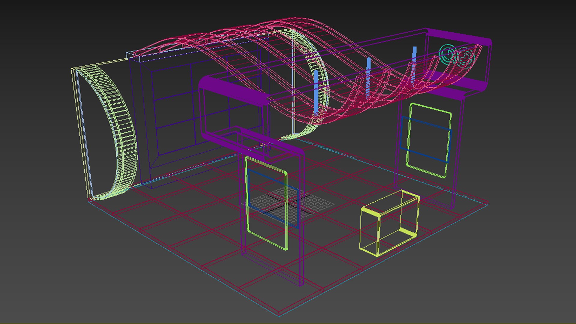 3D 6x6 Meter Exhibition Booth - TurboSquid 2261767