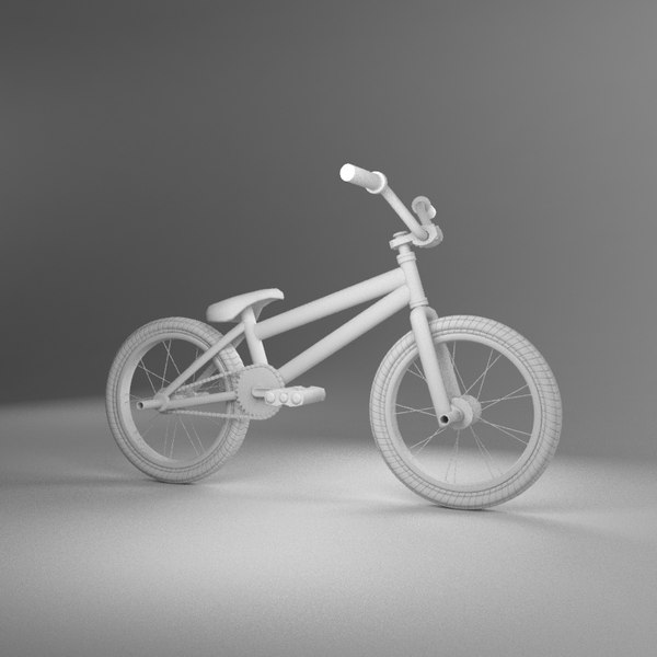 3d bmx bike model