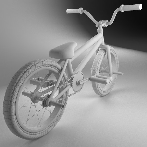 3d bmx bike model