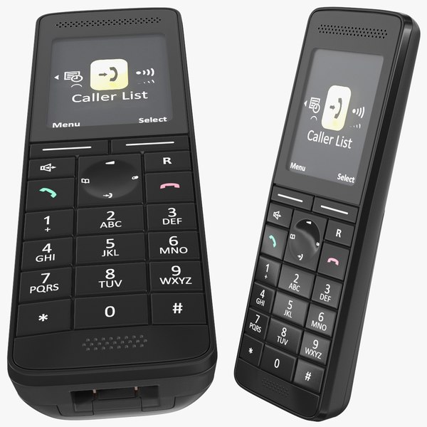 Cordless Landline Home Phone 3D model - TurboSquid 1739616