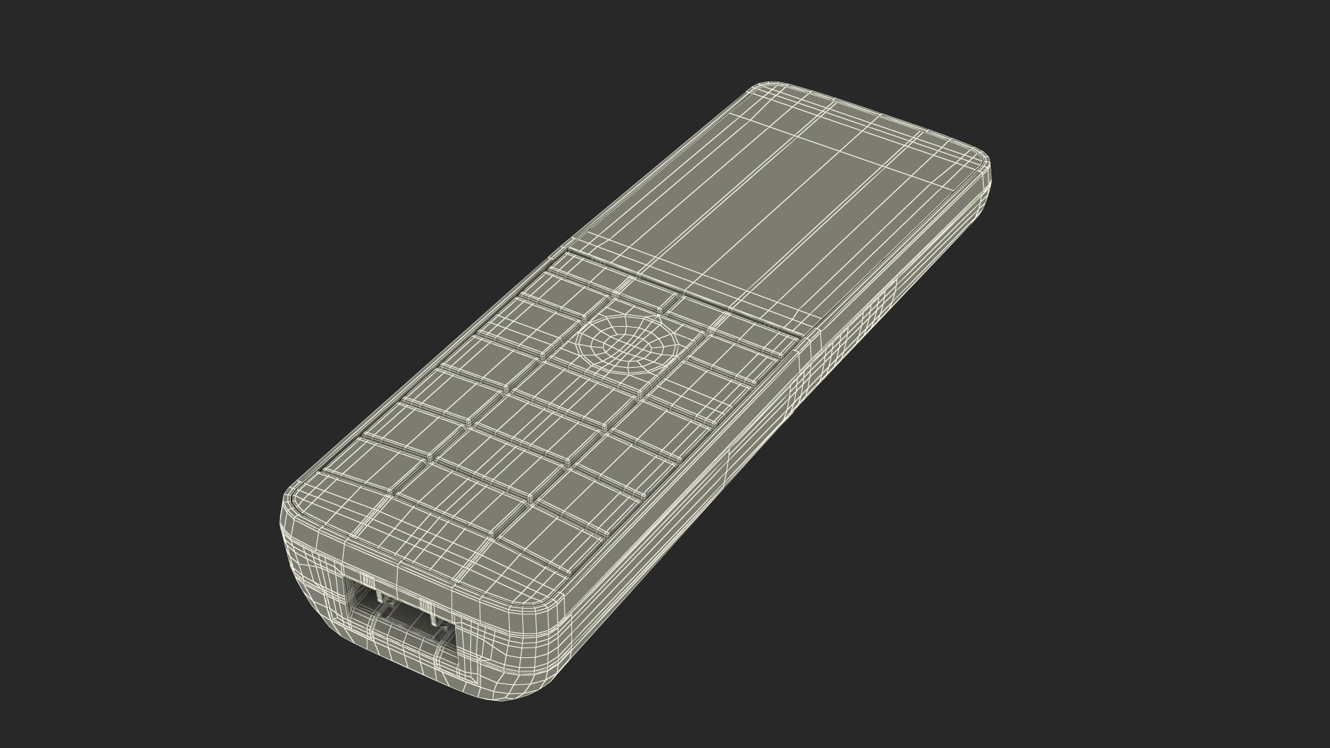 Cordless Landline Home Phone 3D Model - TurboSquid 1739616