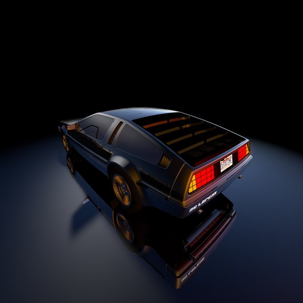Delorean 3D Models for Download | TurboSquid
