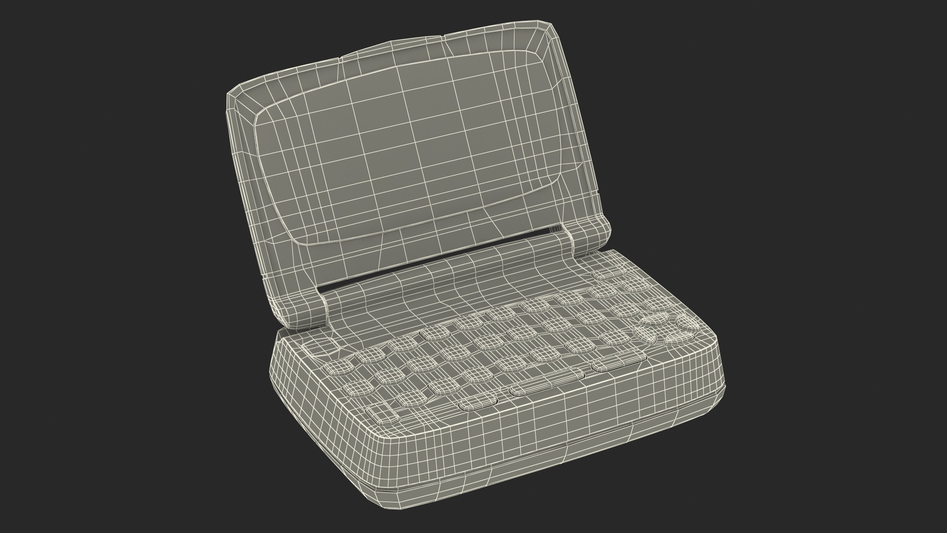 Two-Way Pager with Screen On 3D - TurboSquid 1951690