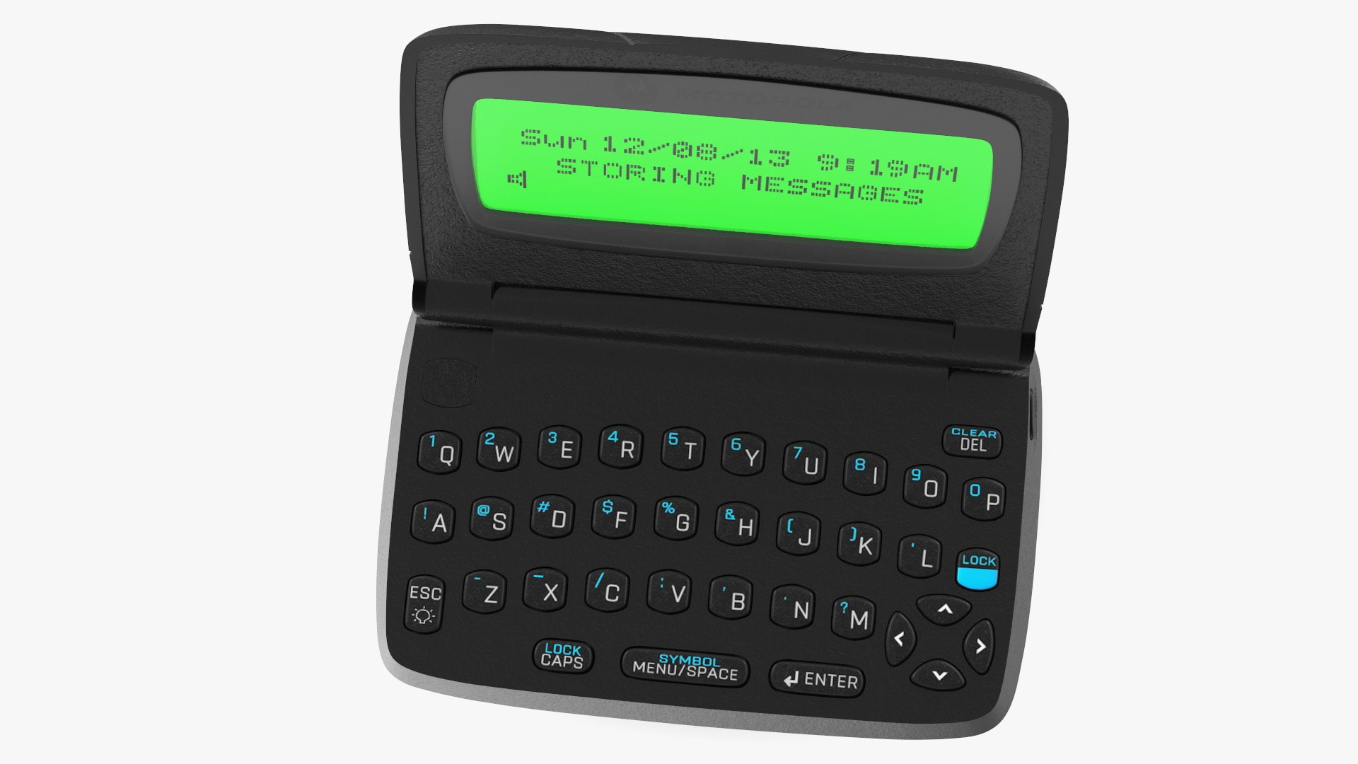 Two-Way Pager with Screen On 3D - TurboSquid 1951690