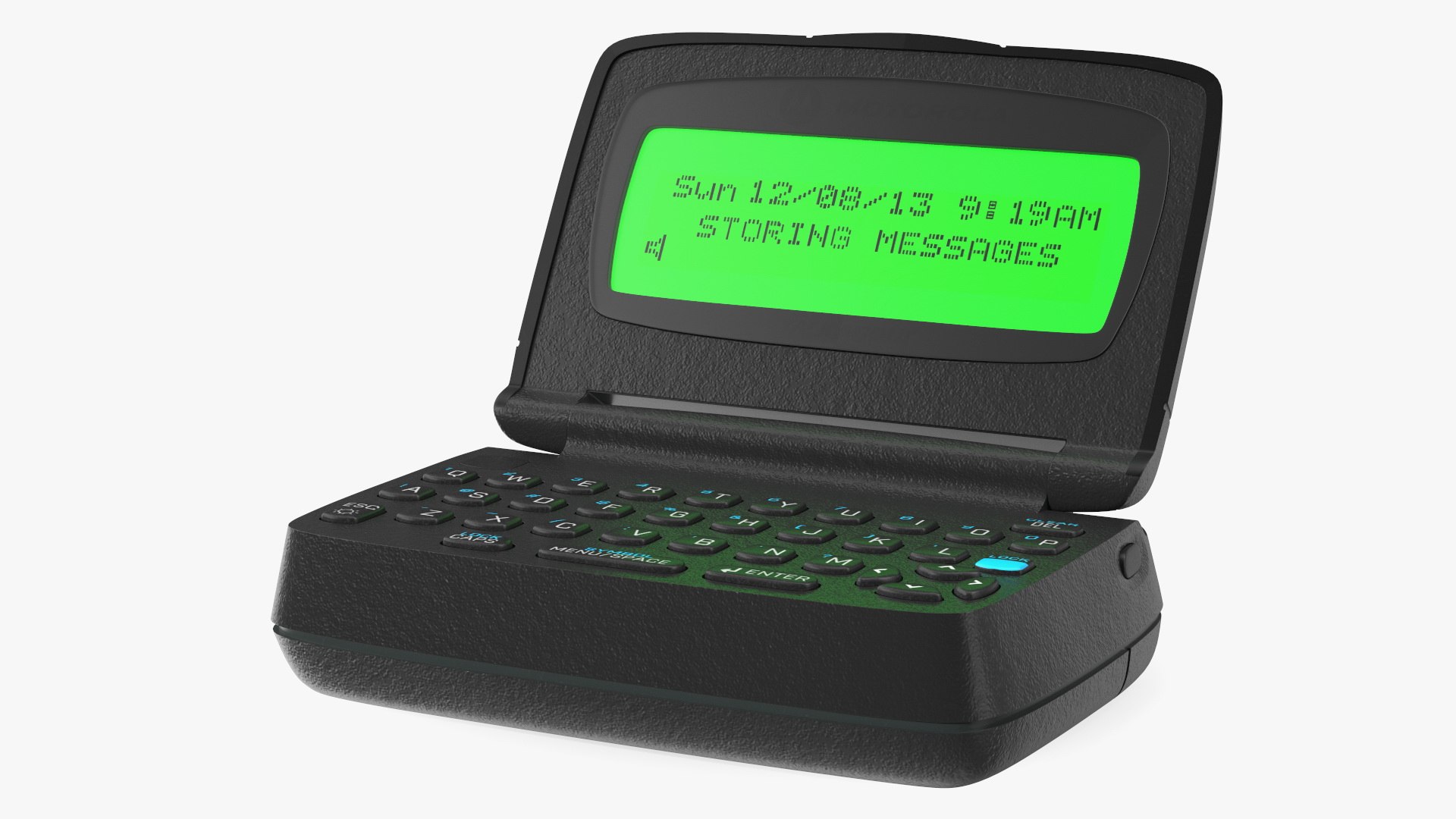 Two-Way Pager with Screen On 3D - TurboSquid 1951690