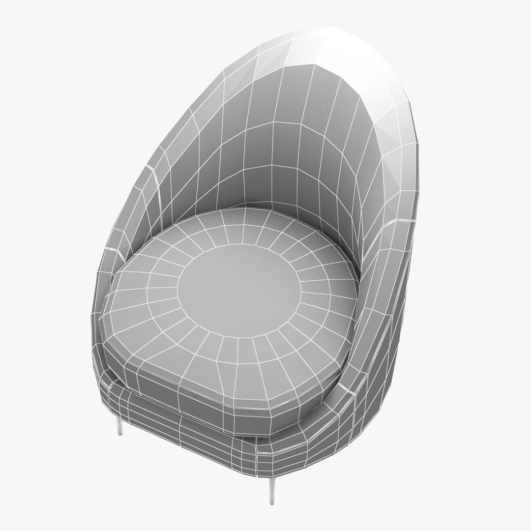 3D Chair Seat Shine Model - TurboSquid 1257933