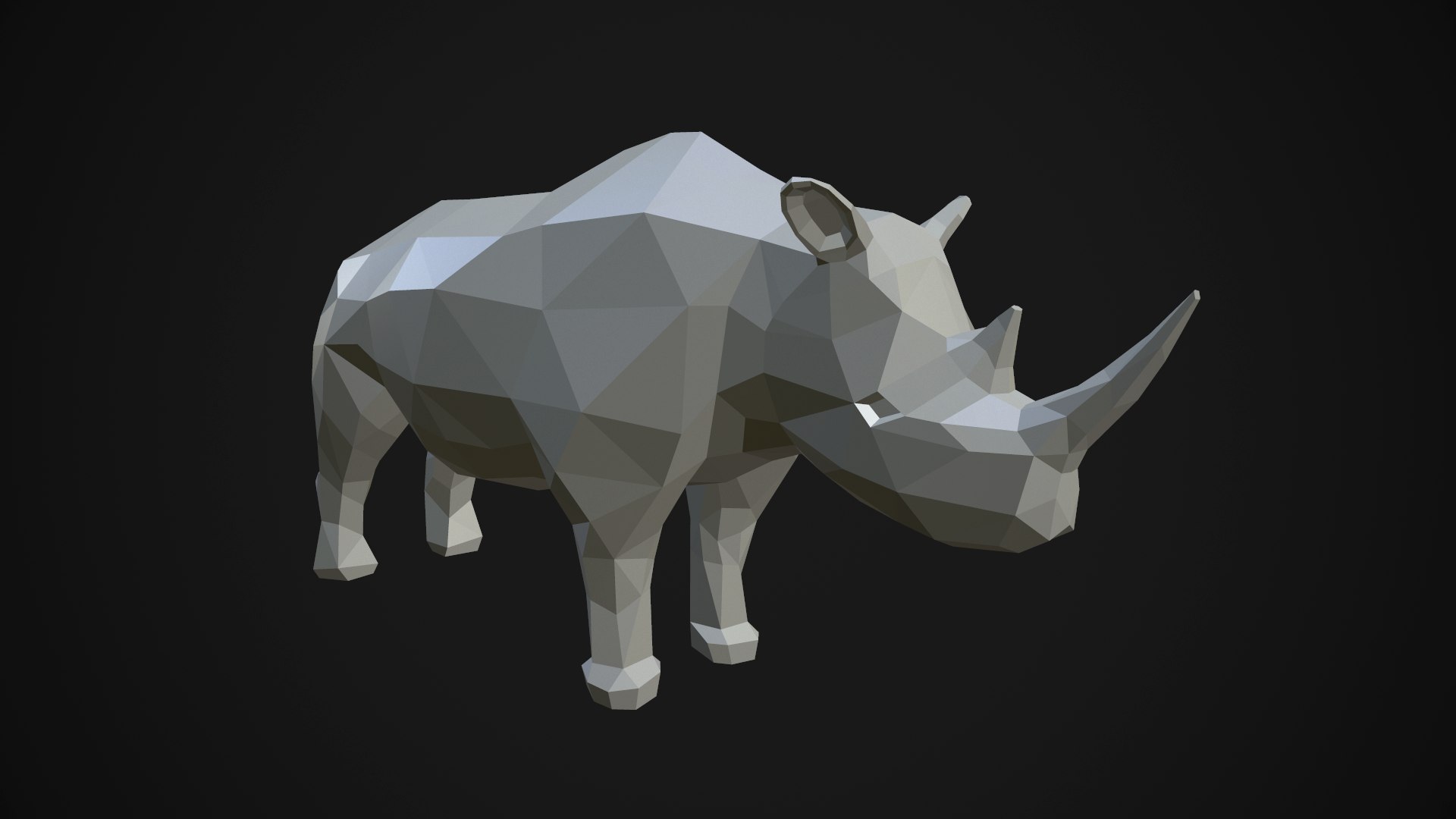 3D Model Rhinoceros Rhino - TurboSquid 1309919
