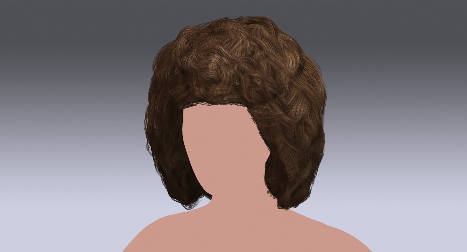 Hairstyle 32 hair 3D model - TurboSquid 1422425