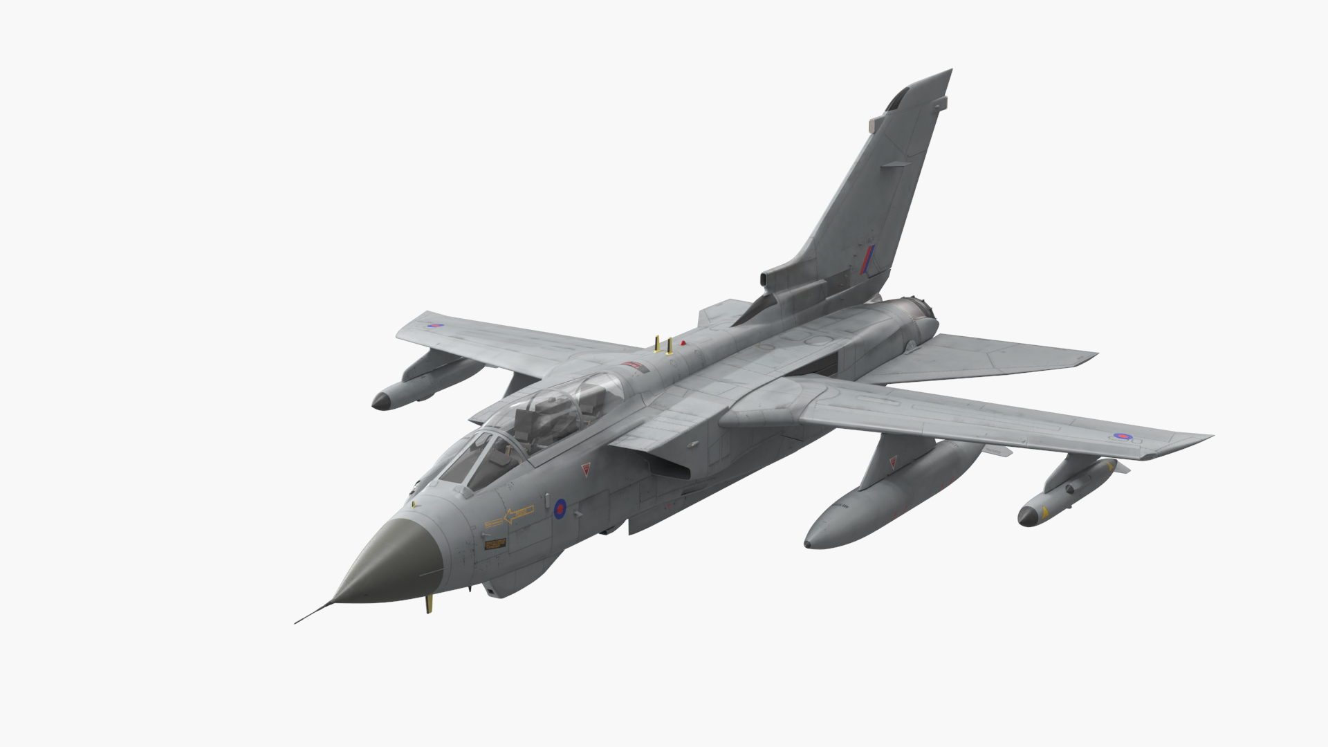 3D Model Royal Air Force Tornado GR4 Jet In Flight - TurboSquid 2536916