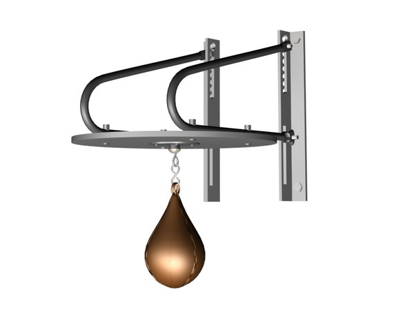 wall punching bag 3d model