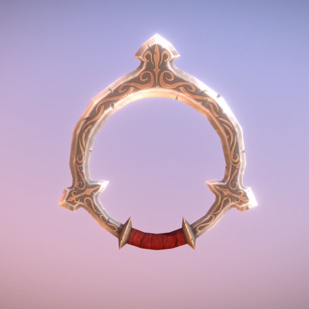 3D weapon hand-painted model - TurboSquid 1479235