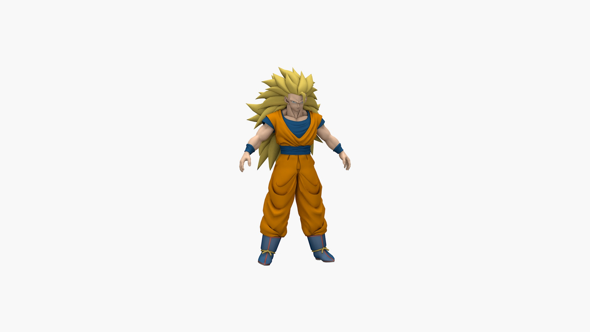 DBZ Character V4 3D - TurboSquid 2366852