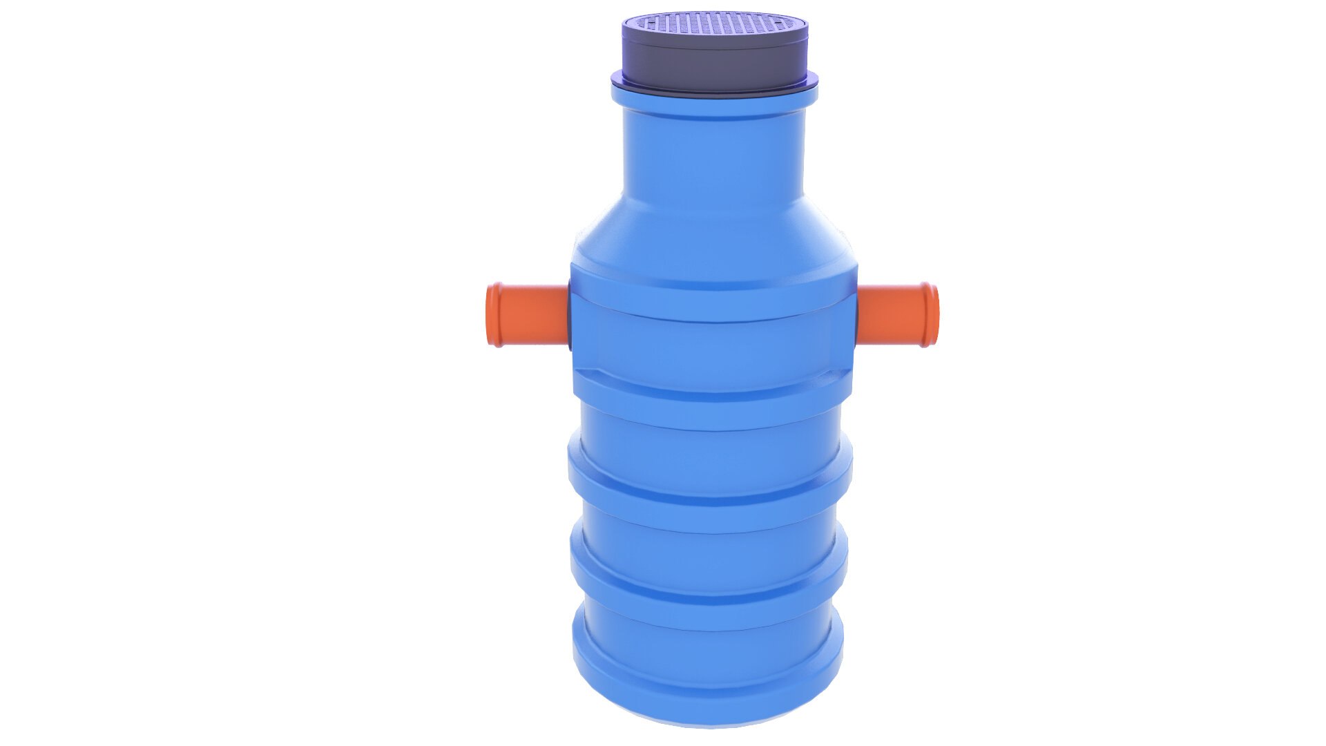 3D Plastic Sewage Well V7 - TurboSquid 2412370