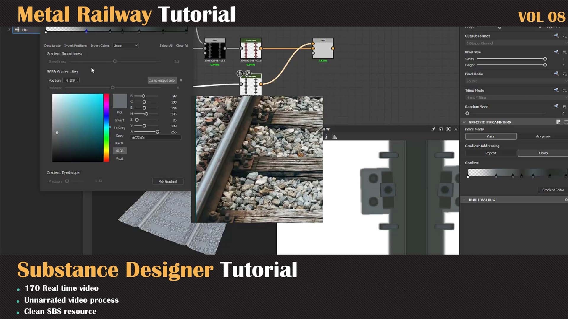 3D Model Metal Railway Tutorial - VOL 08 - TurboSquid 2284990