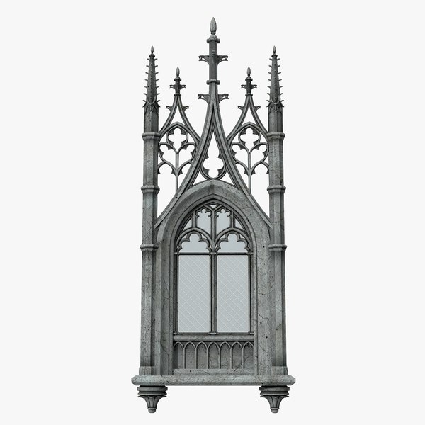 3D gothic columns model - TurboSquid 1428756