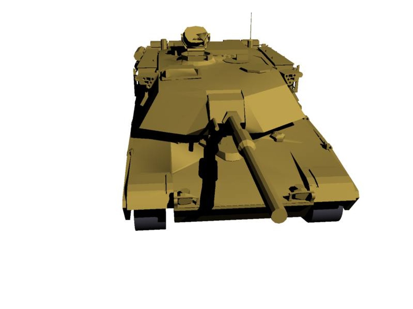 Abrams Tank 3d Model